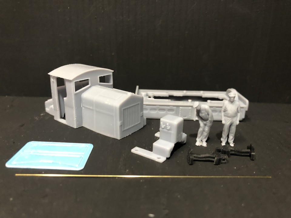 009 Armstrong Whitworth Diesel Narrow Gauge Loco for KATO 109 - OO9 ...