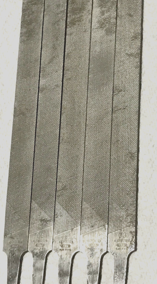 Nicholson USA, XF Swiss Pattern 00 cut, 6" rectangular file. | eBay