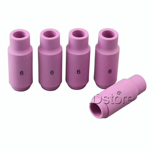 10N48 6# TIG Alumina Cermic Cup Nozzle, TIG Torch SR DB WP 17,18 26 ...