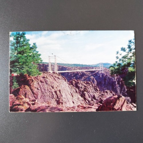 Colorado. Royal Gorge Suspension Bridge.Arkansas River near Canon City ...