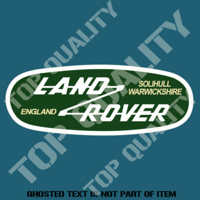 VINTAGE LAND ROVER DECAL STICKER TRUCK 4WD OFF ROAD RALLY MOTORSPORT ...
