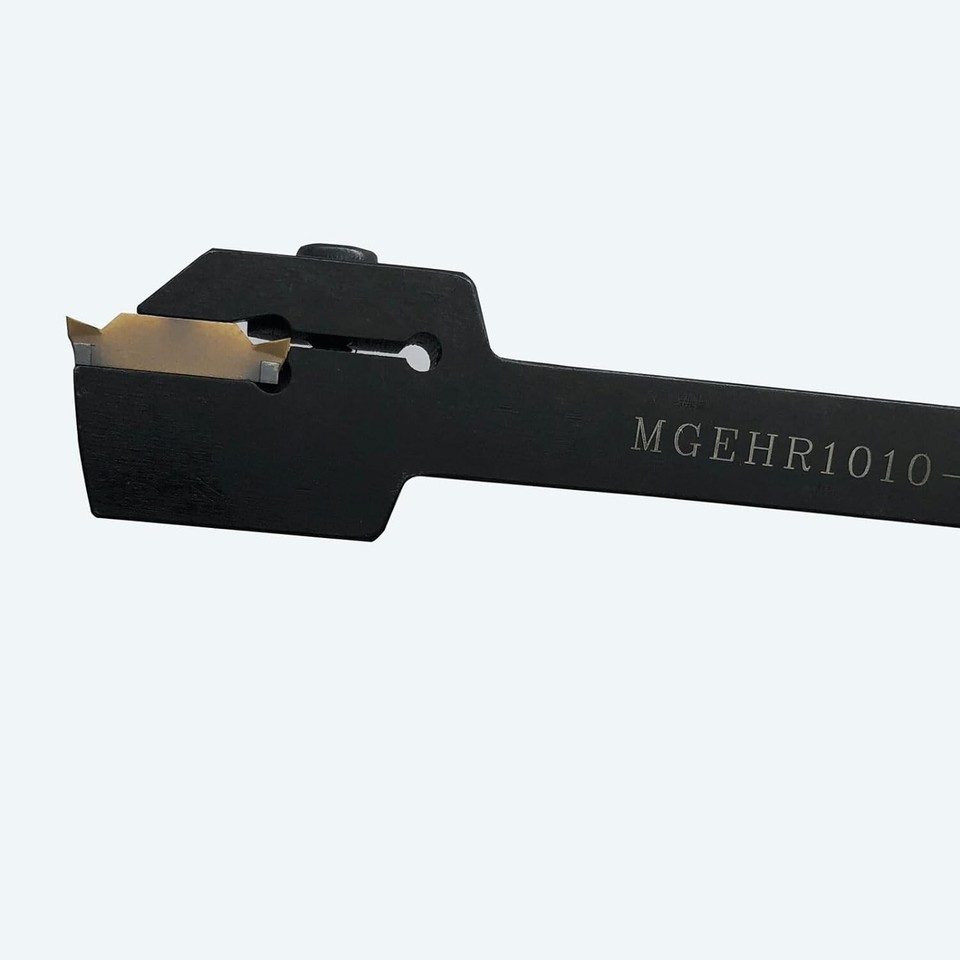 Lathe Cut-Off Grooving Parting Tool Holder+ 10pcs MGMN250 Insert Blades ...