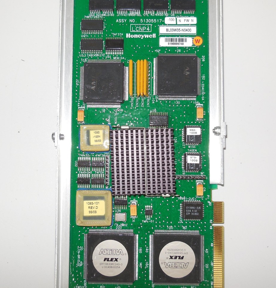 Honeywell LCNP4 assy 51305517-100 rev NFWN 51403299-100 rev L LCNP4/GPS ...