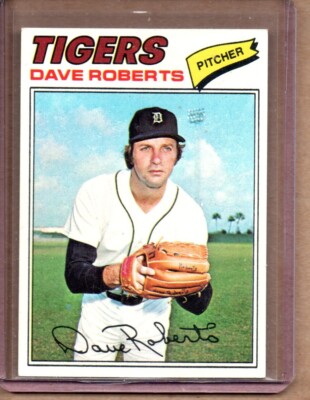 1977 TOPPS DAVE ROBERTS # 363 (EX/MT-NM) CREASE FREE | eBay