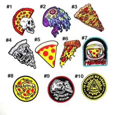 Pizza Lover Patch Prisoner Monster Goosebumps Artwork for DIY Iron on ...