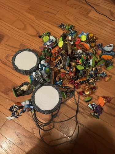 Lot Of 61 Activision Skylanders Action Figures Plus 2 Working Portal Of ...