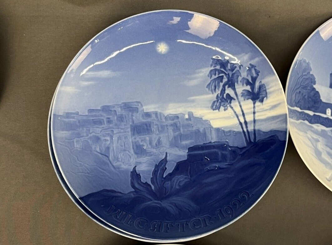 50 Year Run of Bing & Grondahl 1922-2003 Christmas Collector Plates ...