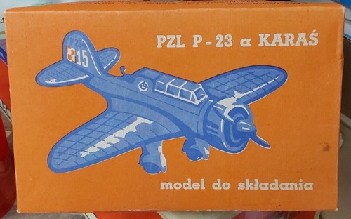 1/72 Scale Dane Techniczne PZL P-23 a KARAS SW Airplane Kit Open Bxx ...