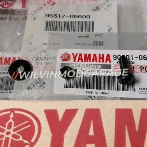 Genuine Parts Yamaha RX-King RXK RX 135 Front Fender Mudguard Screw Kit ...