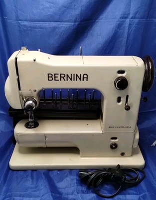 ANTIQUE SEWING Machine Vintage BERNINA 125 Needs Motor Read Description ...