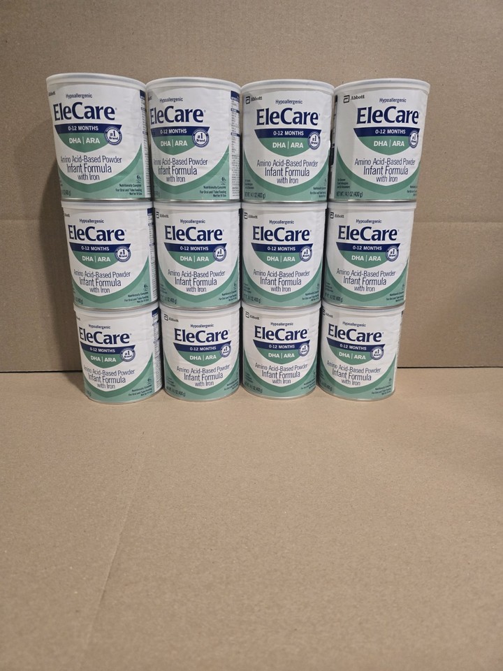 (12) Elecare Infant DHA 14.1 oz FREE SHIPPING EXP 08/2025 | eBay