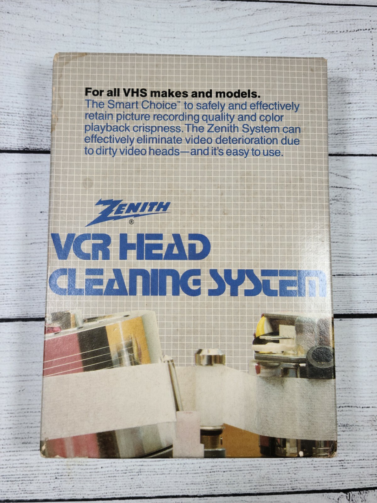 Zenith VCR Head Cleaning CLEANER System | eBay