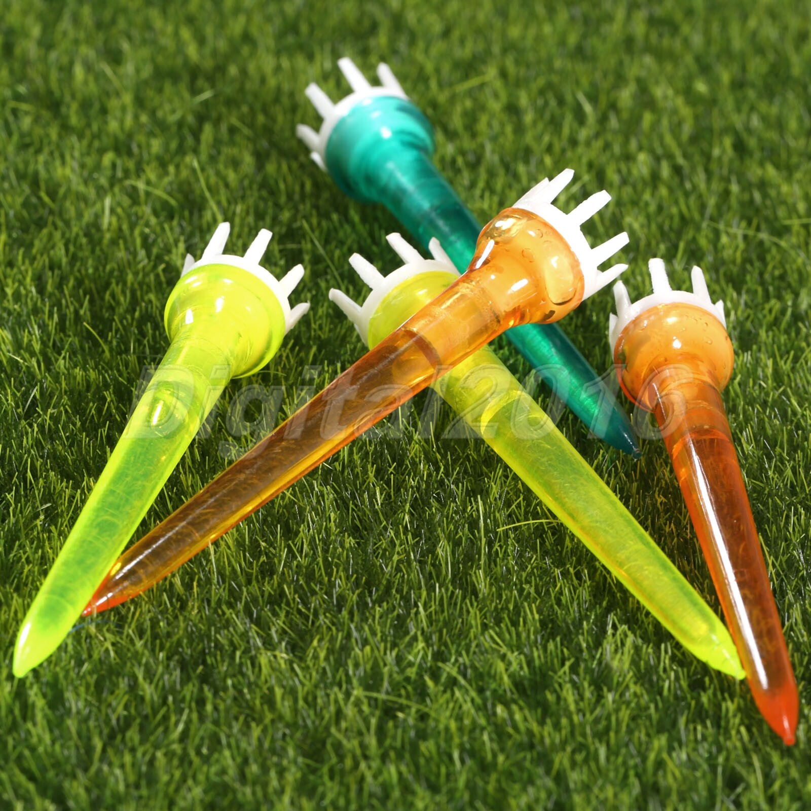 50pcs/100Pcs 78mm Golf Tee Crown Shape Booster Tees Frictionless ...