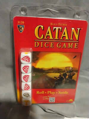 Catan Dice Game By Klaus Teuber's 3120 Complete Playable VG | eBay