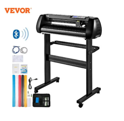 VEVOR 28 Inch Vinyl Cutter Plotter Sign Cutting Machine with starter ...