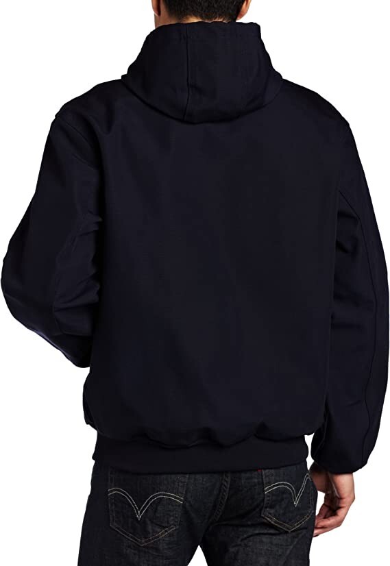 NWT Carhartt Men's Thermal Lined Duck Active Jacket J131 Navy Size XL ...