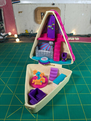 Polly Pocket Pie Slice Party Zone Playset GFM49 Mattel 2018 INCOMPLETE ...