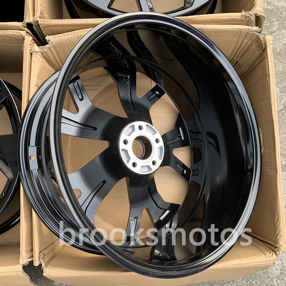 20" GLOSS BLACK STYLE WHEEL RIMS FIT FOR AUDI 2010+ A7 S7 2013-2018 RS7 ...