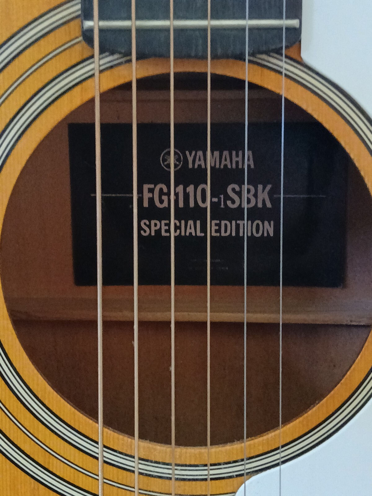 Yamaha Acoustic Fg-110-1SBK | eBay