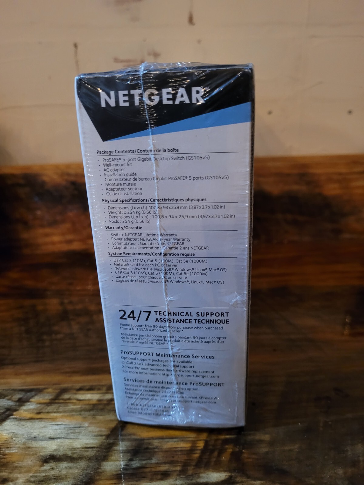 NETGEAR Gs105 ProSafe 5 Port Gigabit Switch GS105V5 for sale online | eBay