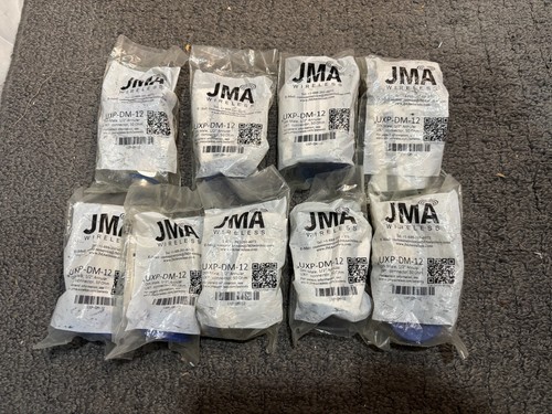 JMA WIRELESS UXP-DM-12 DIN Male connector 1/2" Annular Plenum Cable Lot ...