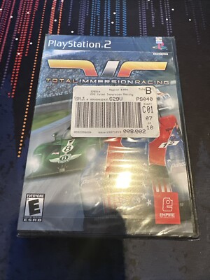 Total Immersion Racing (Sony PlayStation 2, 2002) Brand New 20626715980 ...