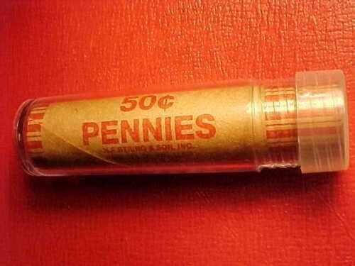 TAILS /TAILS OBW BU LINCOLN WHEAT PENNY ROLL YEAR UNKNOWN OLD VINTAGE ...