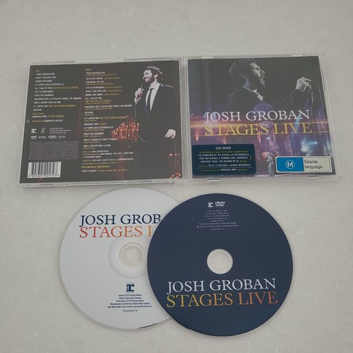 Josh Groban Stages Live Deluxe Edition CD DVD | eBay Australia