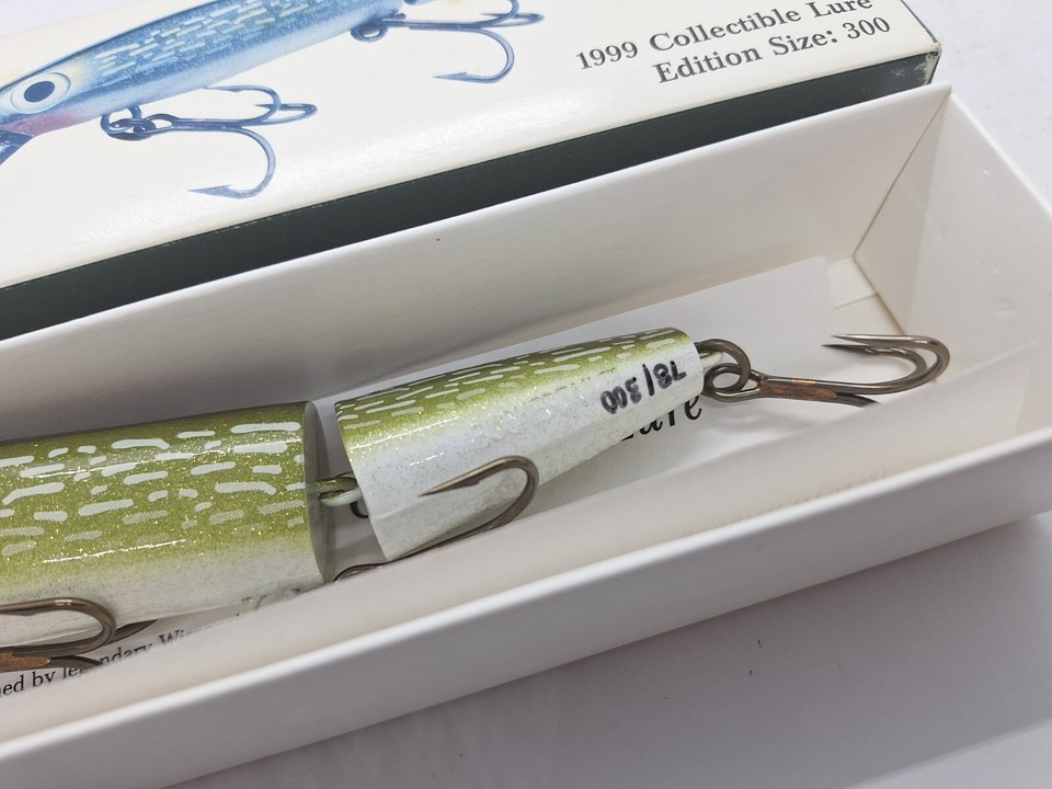 1999 Musky Hunter Collectible Lure Depth Raider Crankbait Musky Lure ...