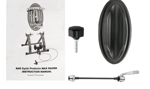 RAD Cycle Products Max Racer 7 Levels of Resistance Bicycle Trainer ...