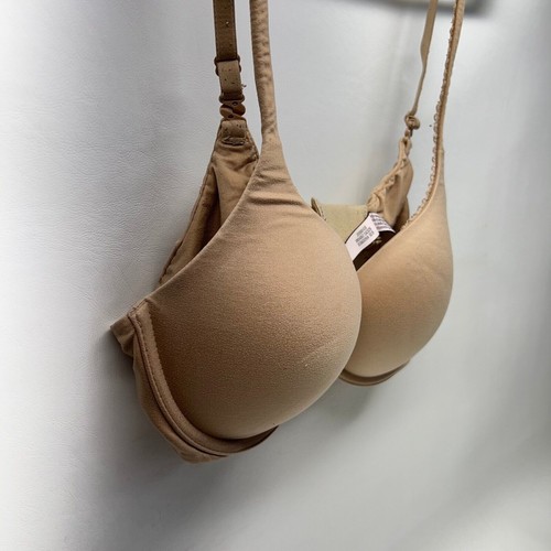 Victoria's Secret Body By Victoria Perfect Shape Bra Size 34C - Nude | eBay