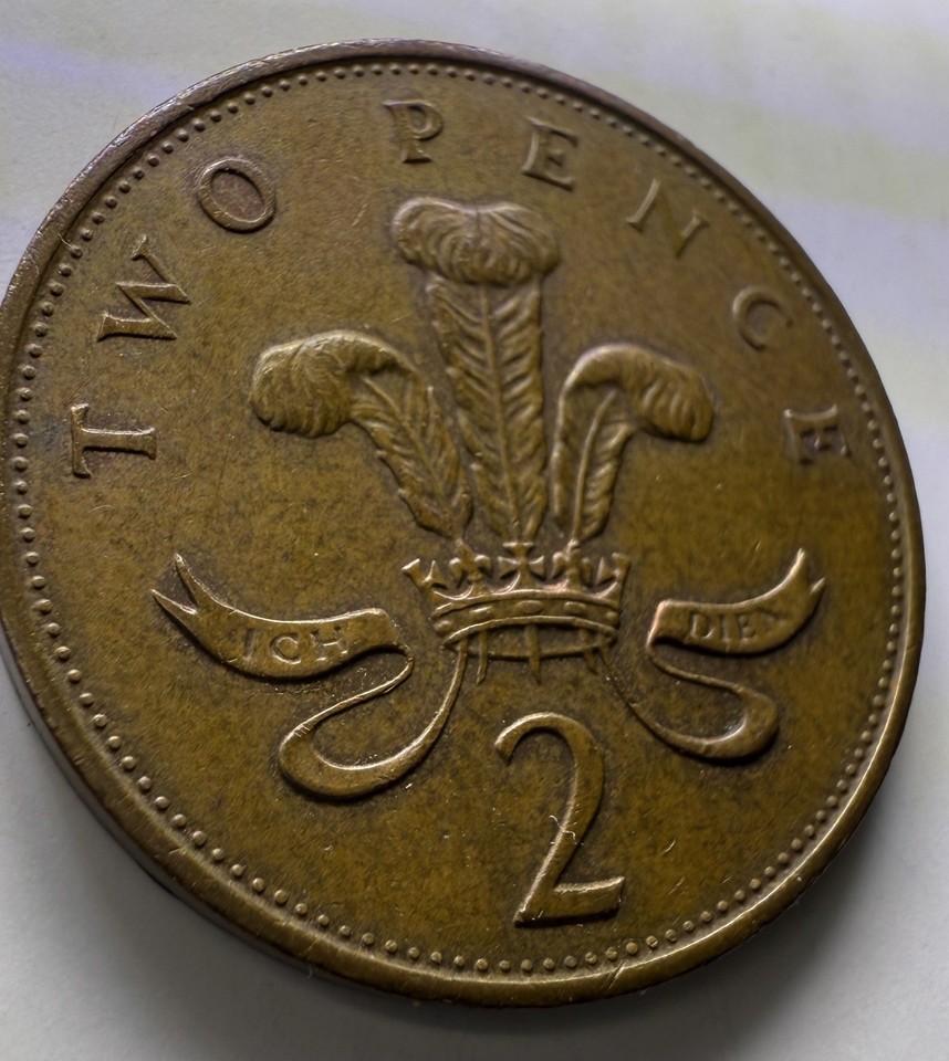 1988 Queen Elizabeth II UK TWO PENCE Rare! | eBay