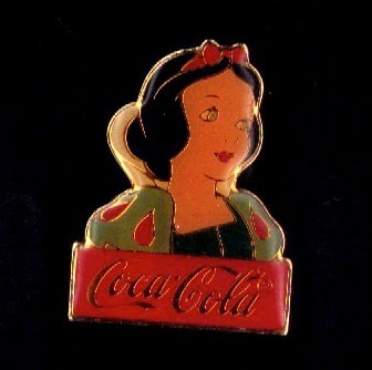 Disney 1986 Coke 15th Anniversary Coca Cola Snow White LE Pin | eBay