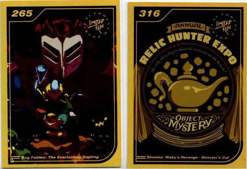 Bug Fables & Shantae Risky's Limited Run Game Gold Trading Card #265 ...