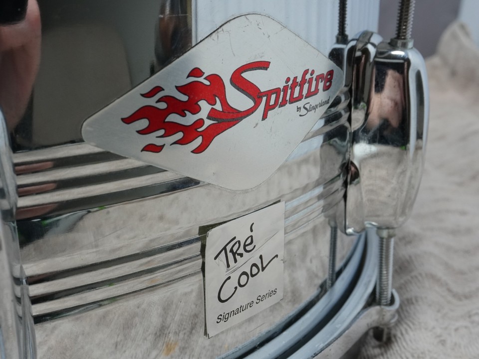 Slingerland Spitfire Tre Cool (Green Day) Signature 5.5x14 Snare Drum ...