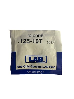 LAB IC Core - 10T - .125 - Pins For SFIC - BEST - FALCON - Top Pin - 50 ...