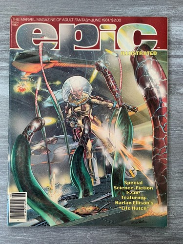 1981 June EPIC ILLUSTRATED Magazine #6 FVF 7.0 Neal Adams Cover ...