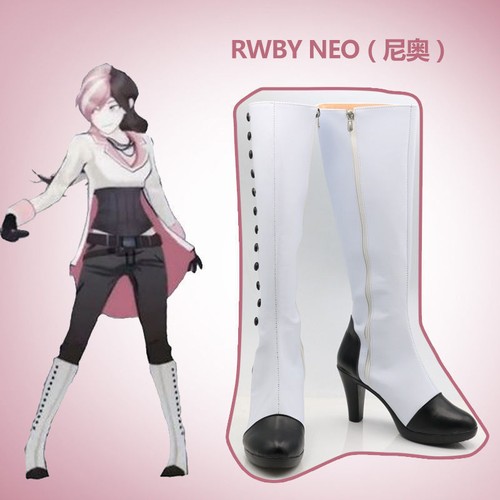 Hot! RWBY Neo Cosplay Costume Boots Boot Shoes Custom Made | eBay