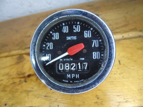 Smiths Triumph Tiger Cub 80MPH Speedometer BSA C15 | eBay UK