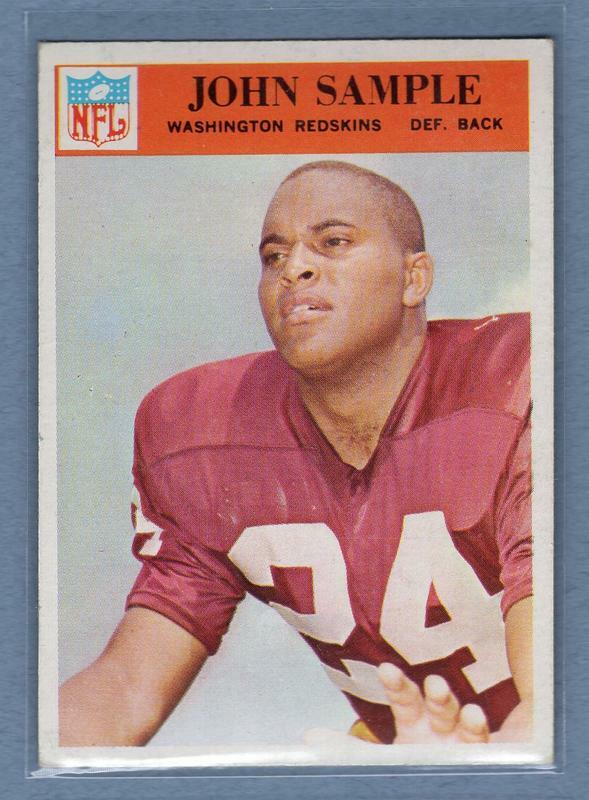 1966 Philadelphia #191 John Sample EX GO171 | eBay