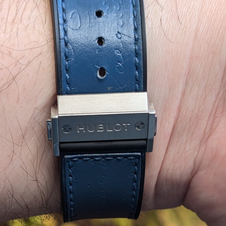 Hublot Classic Fusion Berluti Blue Scritto 45mm 511.NX.050B.VR.BER16 ...