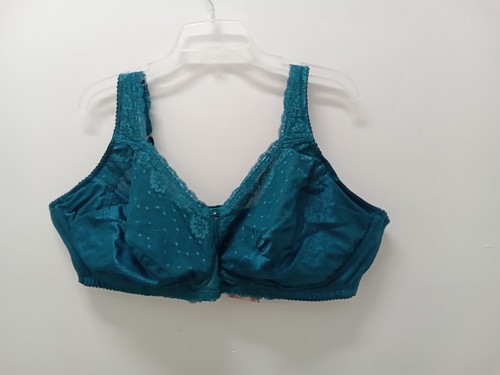 NWOT Comfort Choice Underwire Back Hook Dark Teal Bra Size 52D | eBay