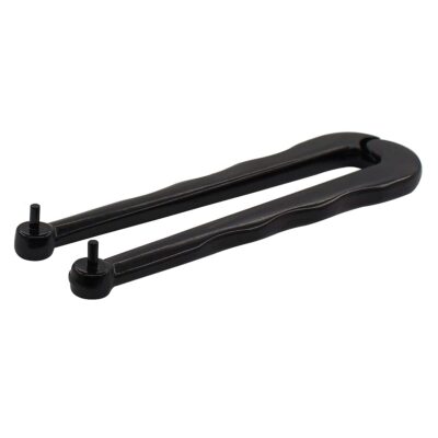 Universal Black Finish Steel Adjustable Face Spanner Wrench Pin Pliers ...