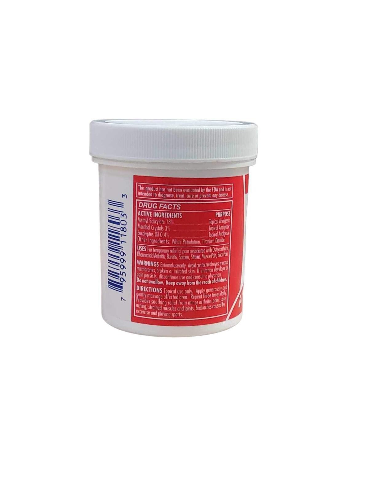 NUEVO COFAL FUERTE ROJO 3.5oz GRANDE FOR MUSCULAR PAIN, ARTHRITIS, BACK ...