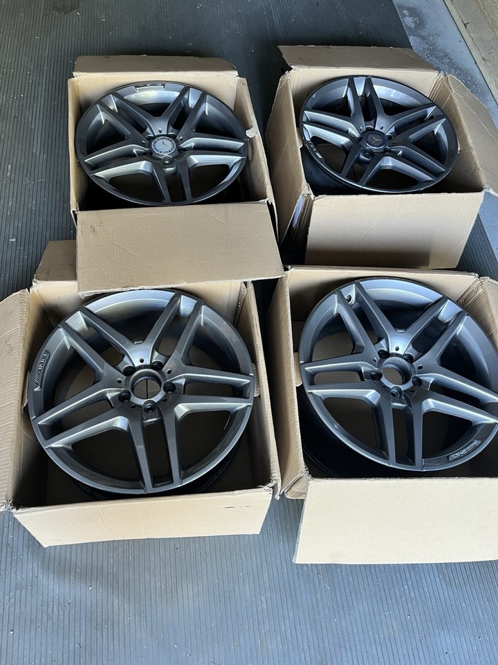 19” AMG OEM S65 STYLE WHEELS RIMS FITS MERCEDES BENZ S CLASS S320 S430 ...