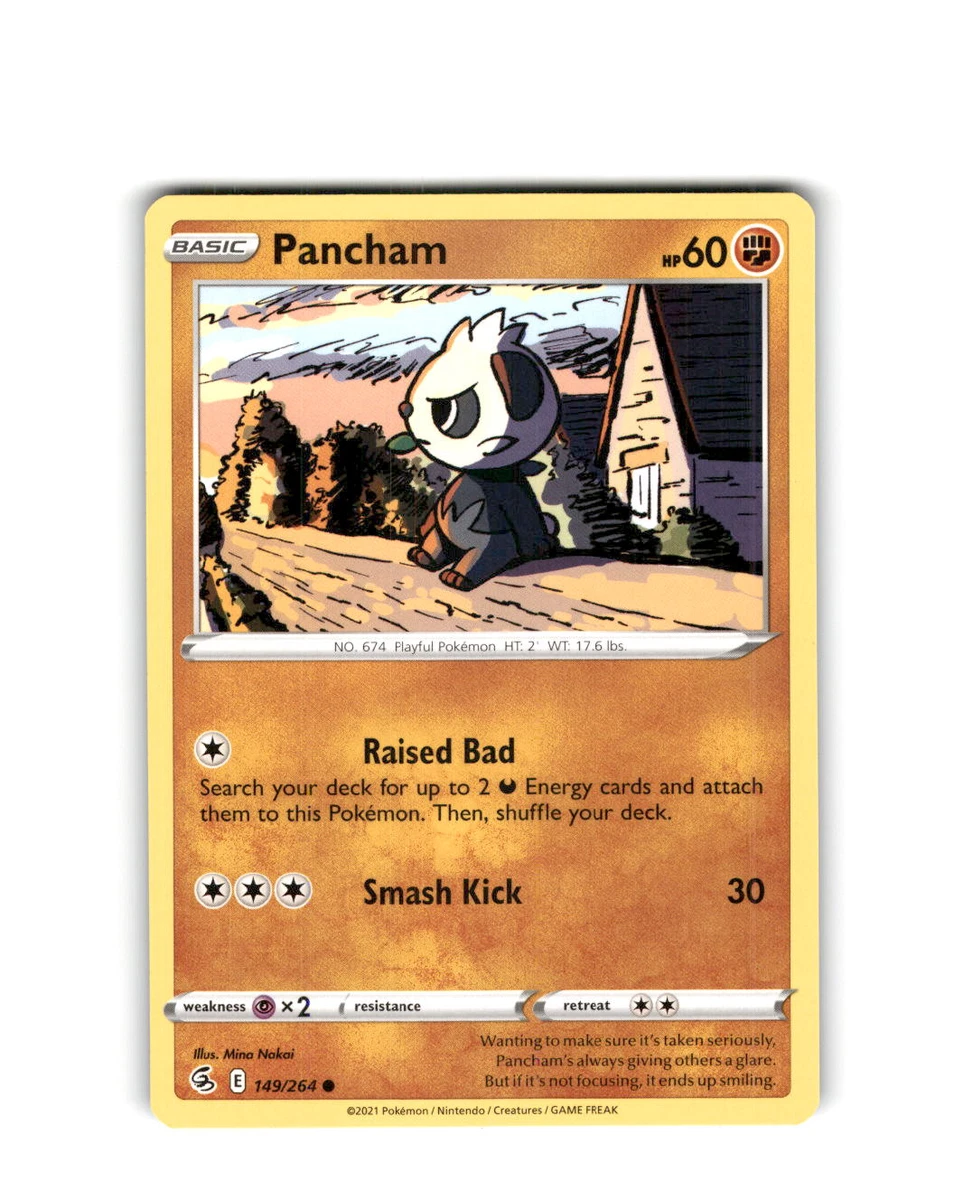 Pancham Pokemon Card