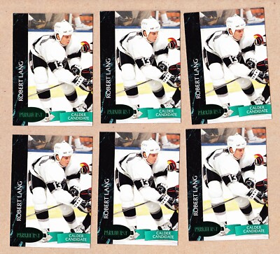 6 Robert Lang 1992-93 Parkhurst Emerald Ice Rookie cards #64-Los Angeles Kings | eBay