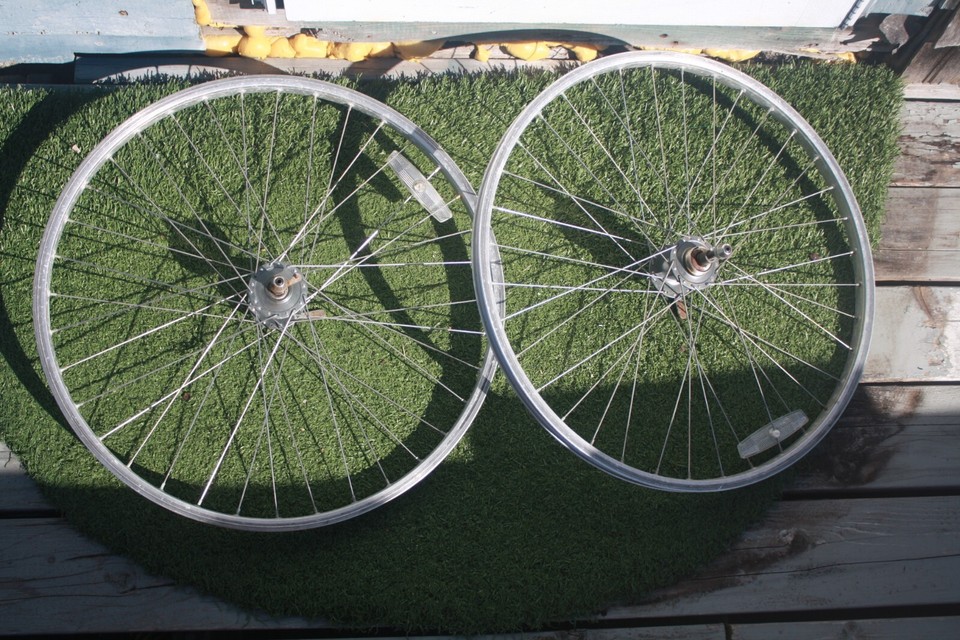 VINTAGE 26" MTB WHEELSET ARAYA RIMS JOYTECH HUBS 26x1.50 | eBay