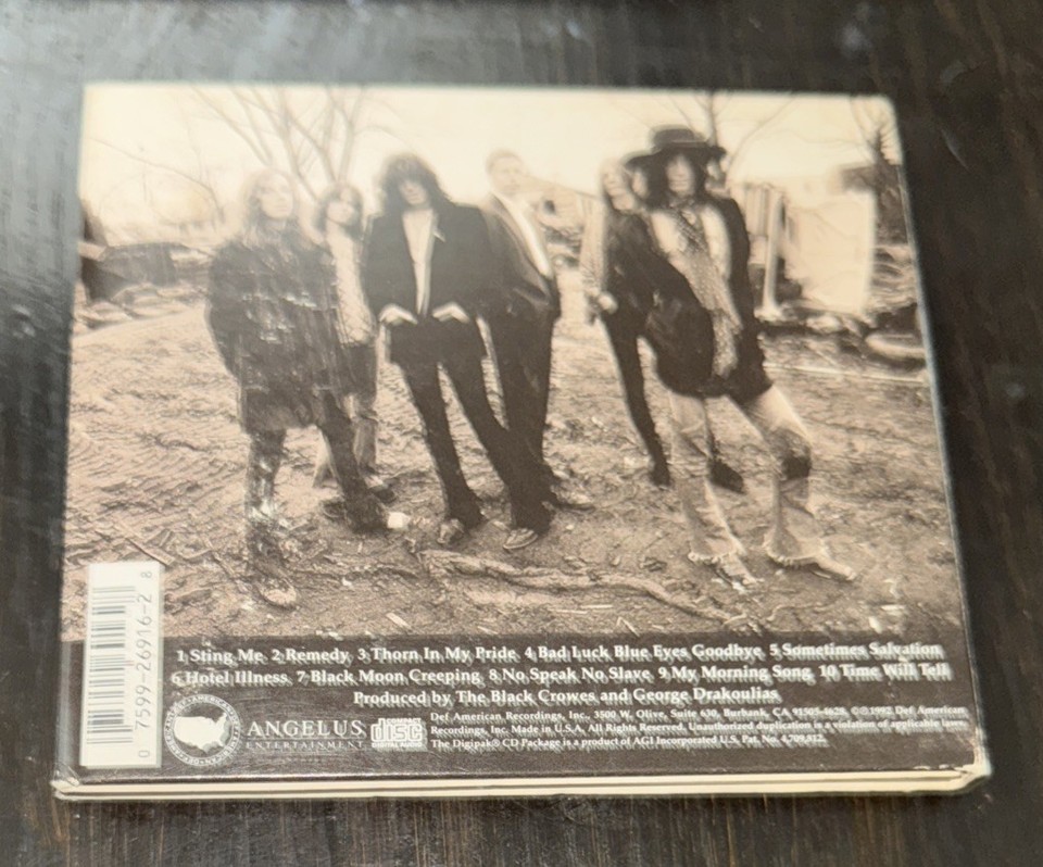 CD THE BLACK CROWES The Southern Harmony (1992 Def American) NM Tested ...