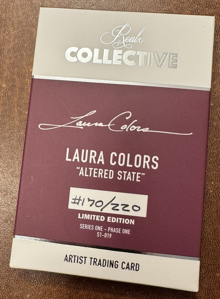 House Of Roulx Collective Trading Card Laura Colors Art Print Numbered ...